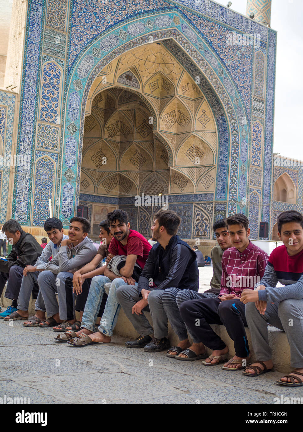 Young iranian men sit hi-res stock photography and images - Alamy