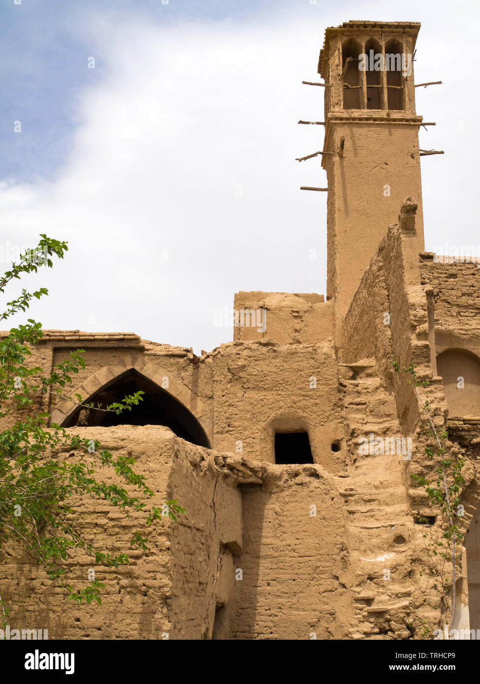 Wind towers in Nain, Iran's old town—traditional Persian windcatchers ...