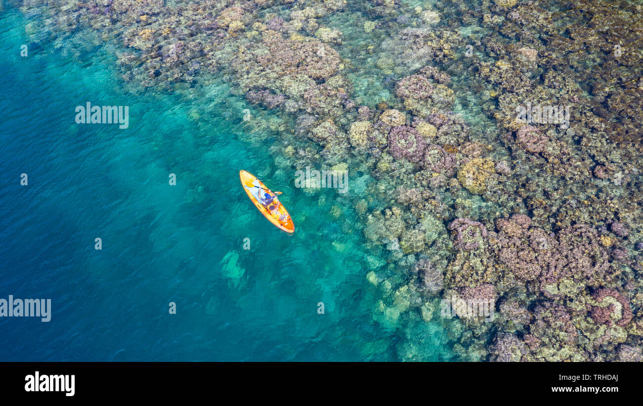 Kayaking in Fjords near Tufi, Cape Nelson, Papua New Guinea Stock Photo ...