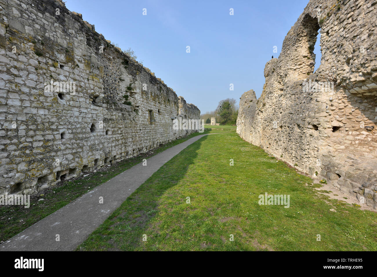 Lewes Cluniac Priory ruins, East Sussex, UK Stock Photo - Alamy