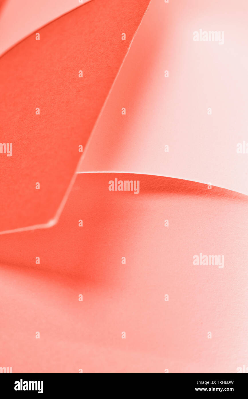 Coral blank papers rolled up , rough surface , beautiful round shape ...