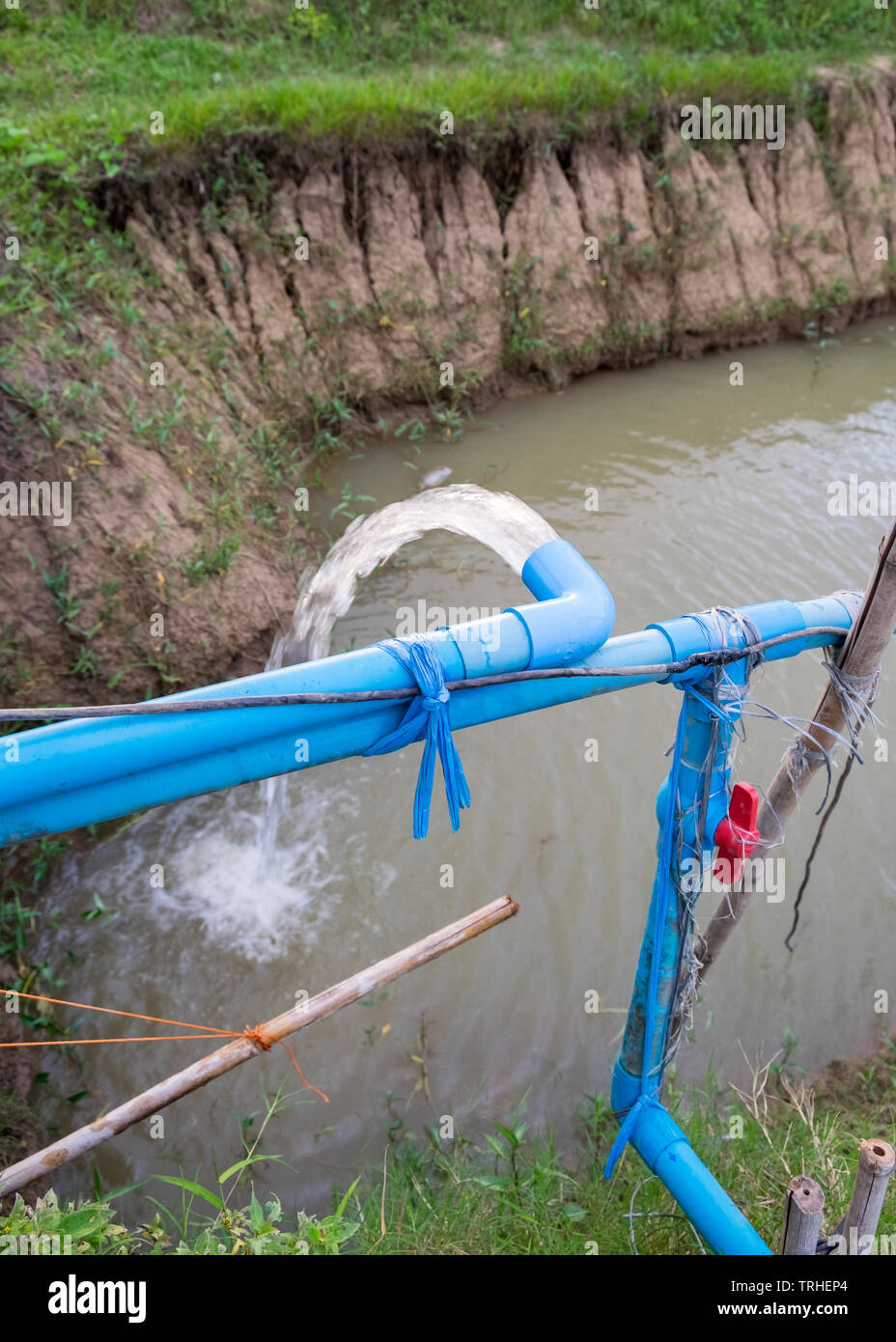 Pump pipe water flow hi-res stock photography and images - Alamy