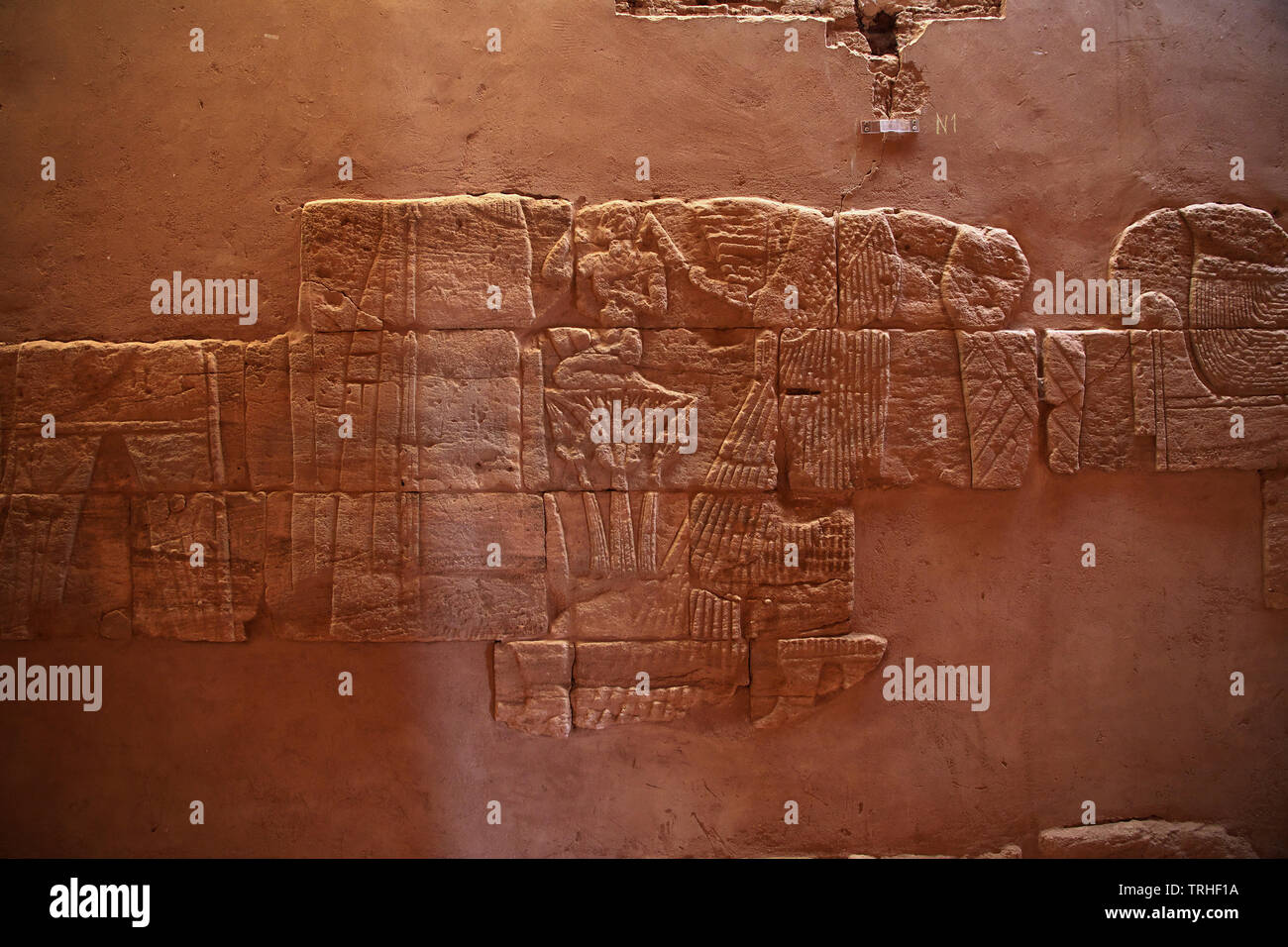 The Temple of Amun in the desert of the Sudan Stock Photo - Alamy