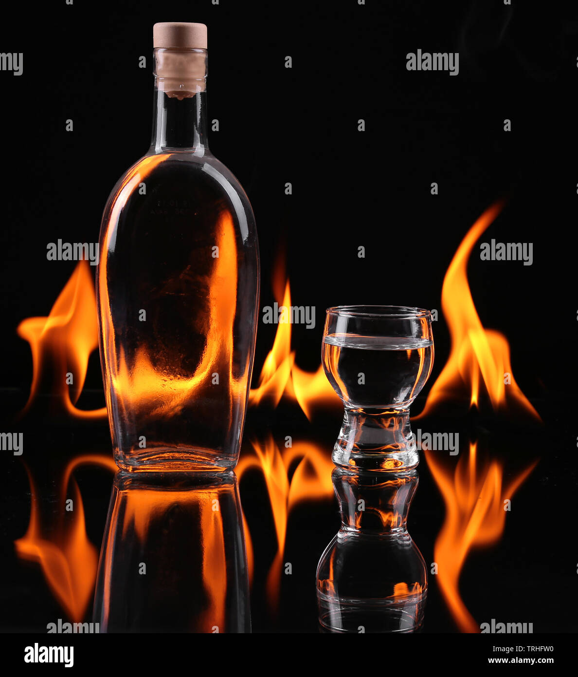 Sambuca fire hi-res stock photography and images - Alamy