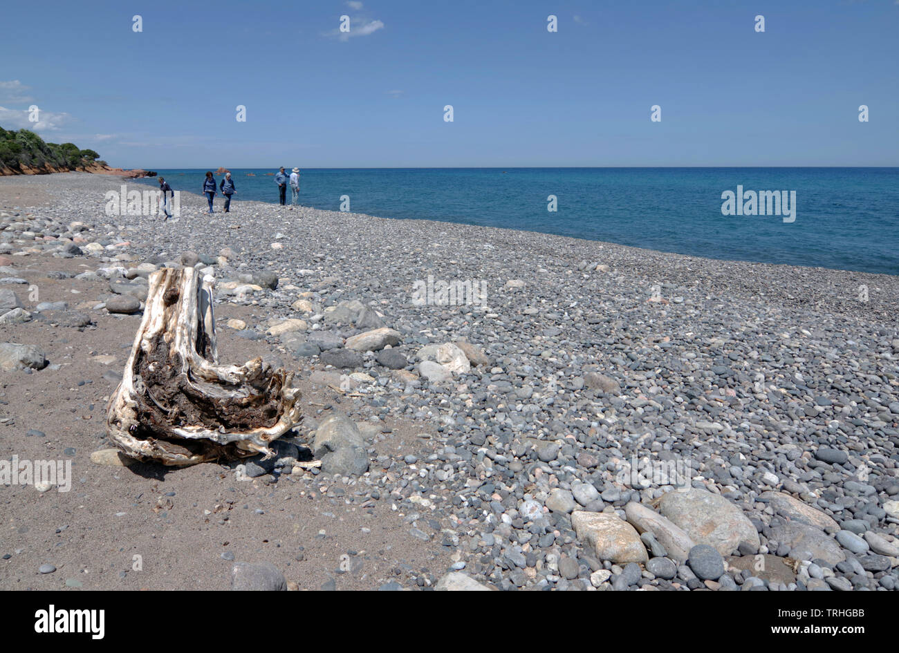 Marina di Gairo, Sardinia, Italy. The Coccorrocci beach Stock Photo - Alamy