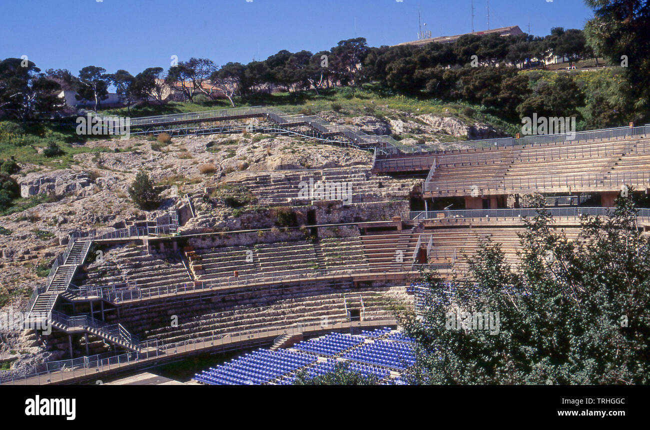 Romeins Amphitheater Cagliari Italy Top 20 Roman Amphitheaters