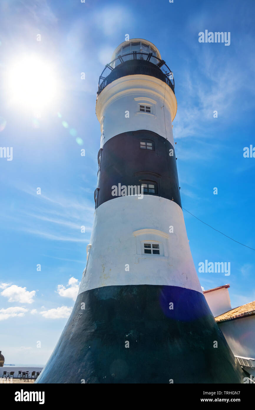 Farol da Barra lighthouse in Salvador, Bahia, Brazil Stock Photo - Alamy