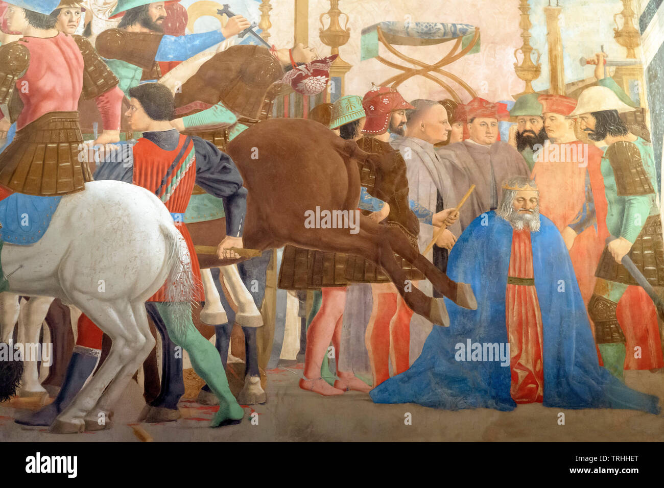 The Execution of Chosroes, Legend of the True Cross, Fresco Cycle ...