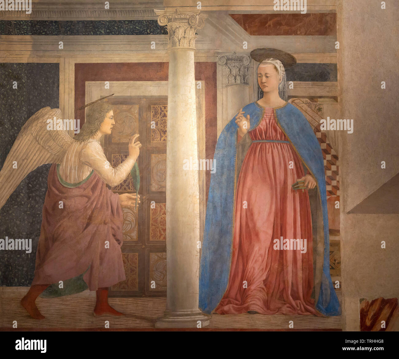 Basilica san francesco arezzo frescoes hi-res stock photography and ...