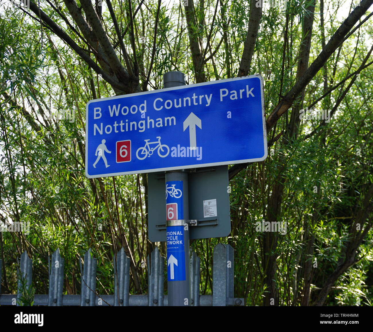 Spring at Mill Lakes in Hucknall Nottinghamshire Stock Photo - Alamy