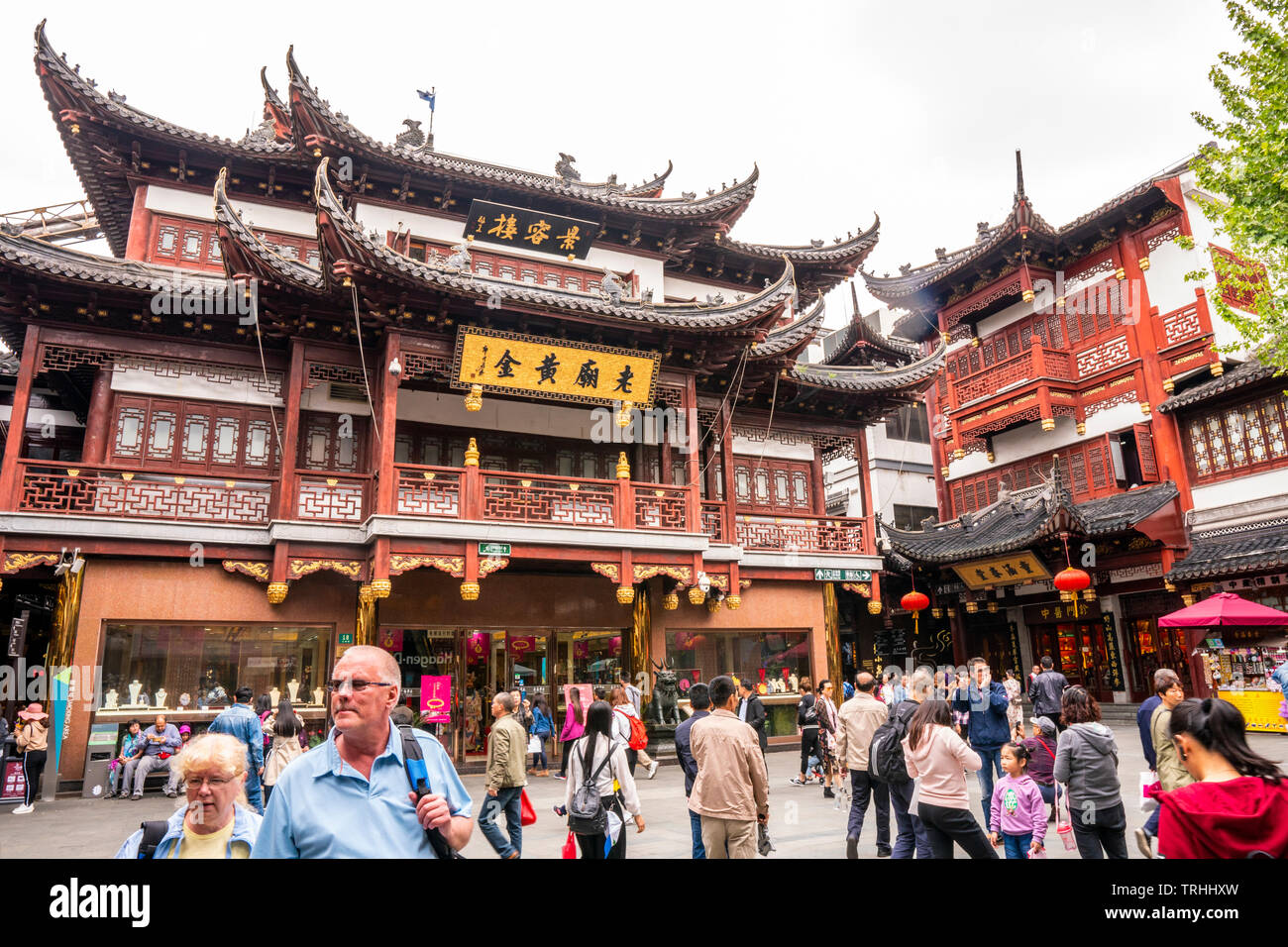 CHINA, Shanghai, 8th May 2019 - (Chenghuang Miao) city god temple ...