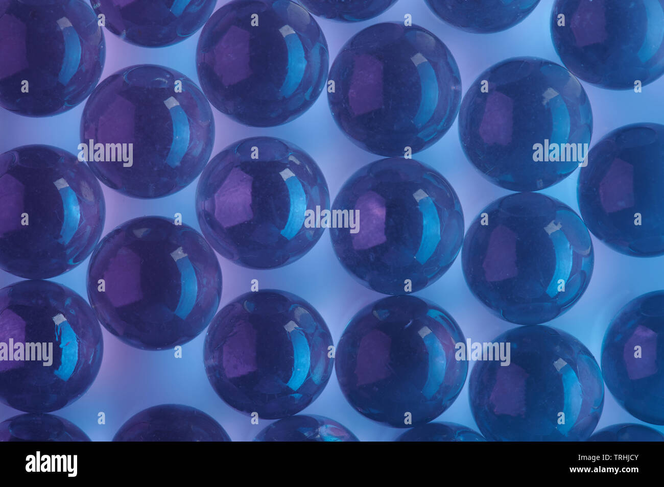 Crystal ball blue background hi-res stock photography and images - Alamy