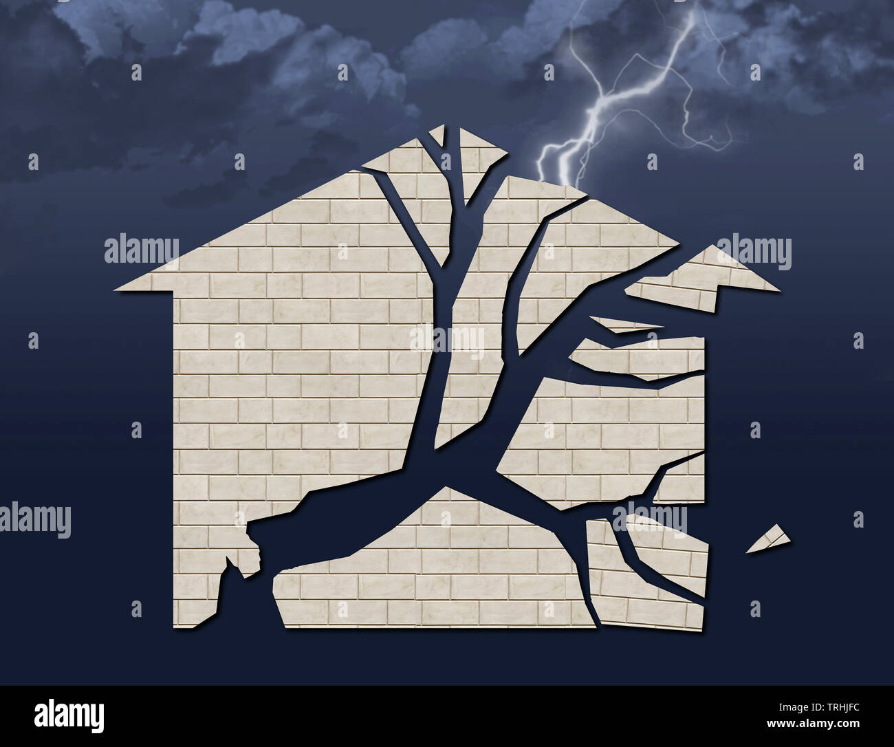 Lightning damage people hi-res stock photography and images - Alamy