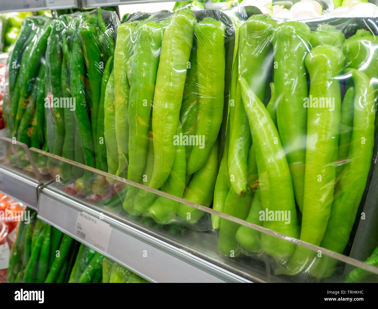 Fresh green peppers hi-res stock photography and images - Alamy