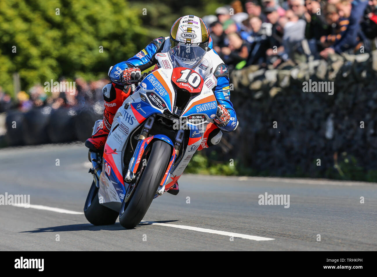 Douglas, Isle Of Man. 06th June, 2019. Peter Hickman (10) - Trooper ...