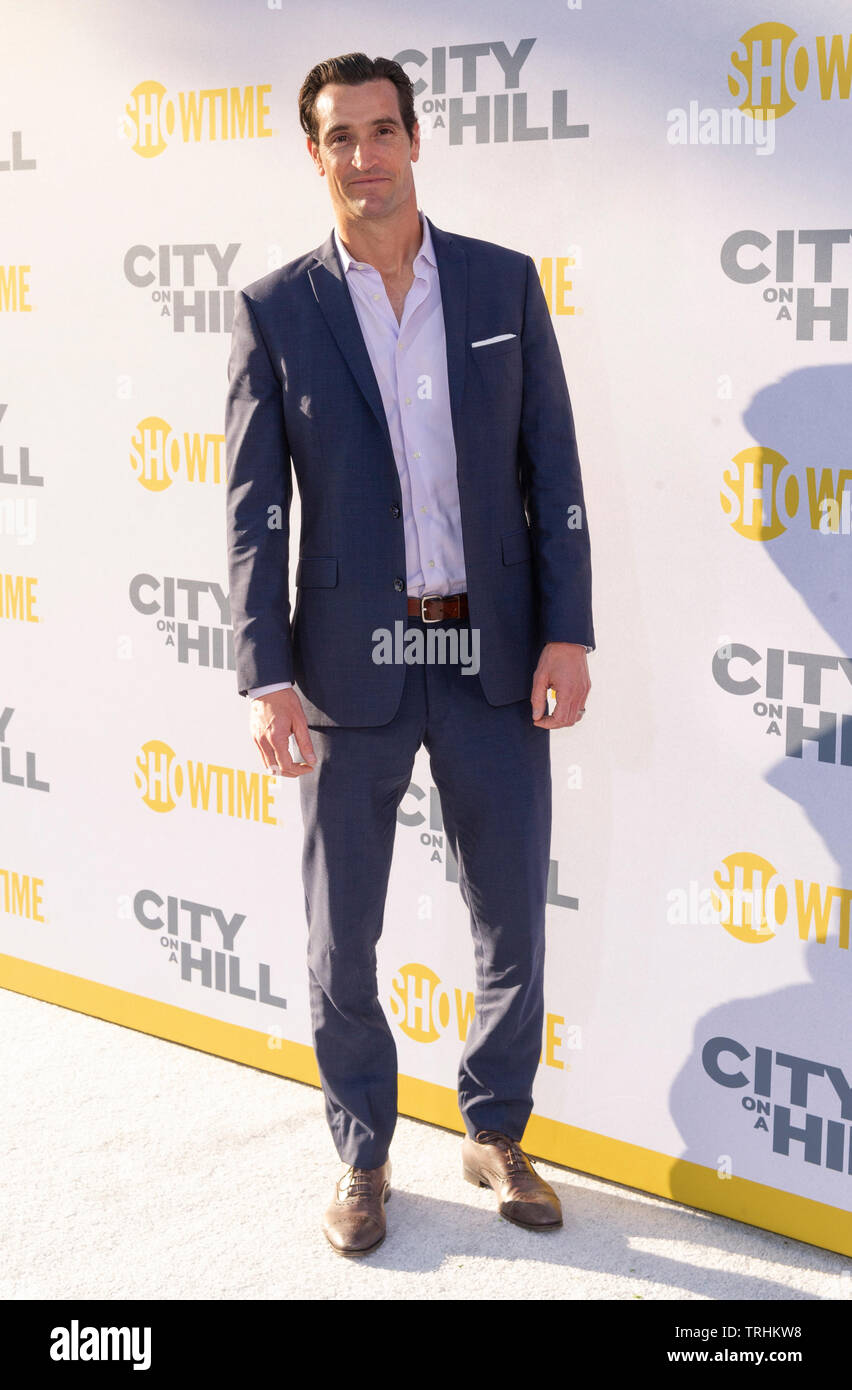 New York, NY - June 4, 2019: Matthew Del Negro attends Showtime network ...