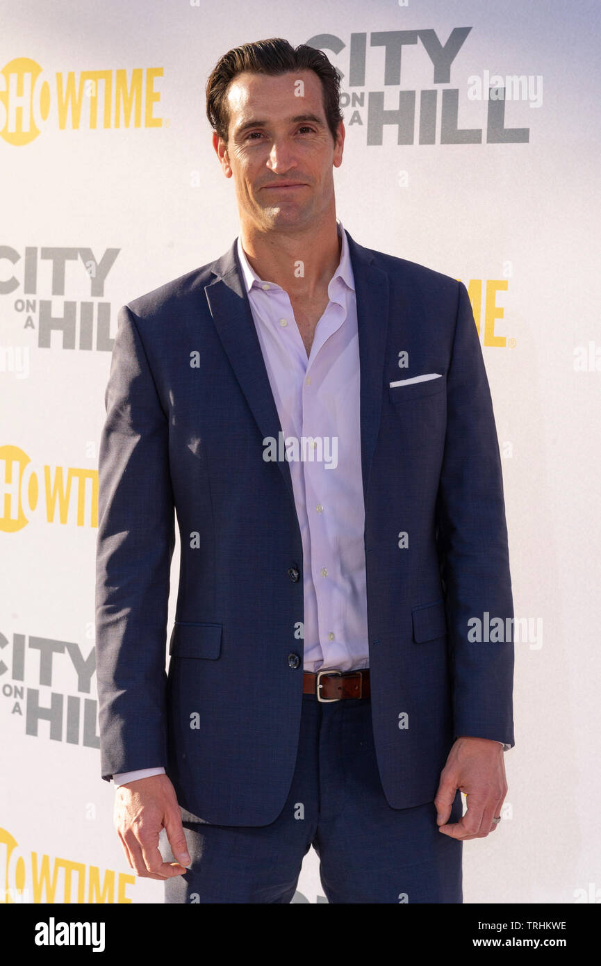 New York, NY - June 4, 2019: Matthew Del Negro attends Showtime network ...