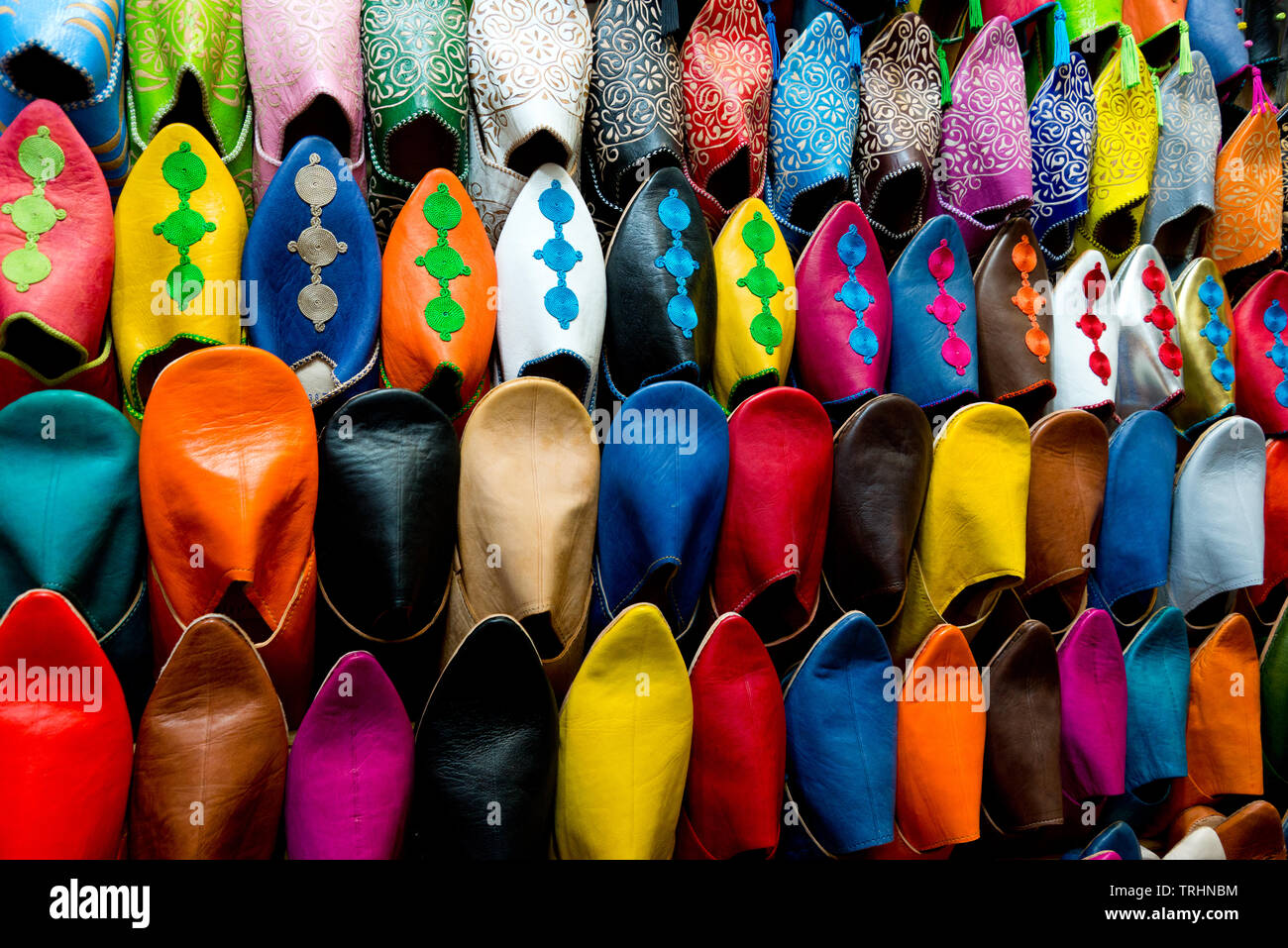 Traditional arabic slippers shoes hi-res stock photography and images ...