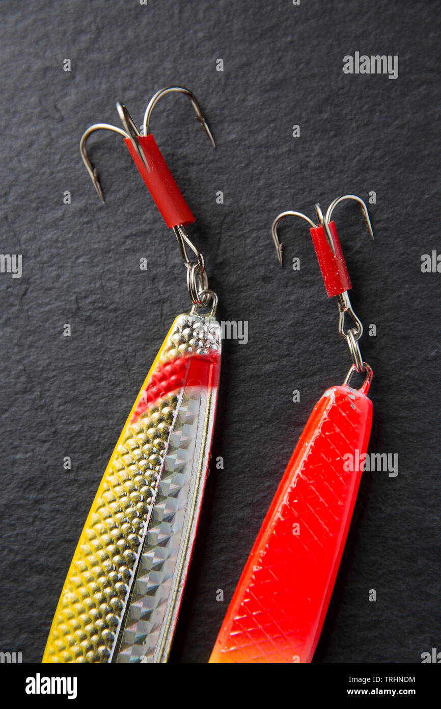 Modern fish hooks hi-res stock photography and images - Alamy