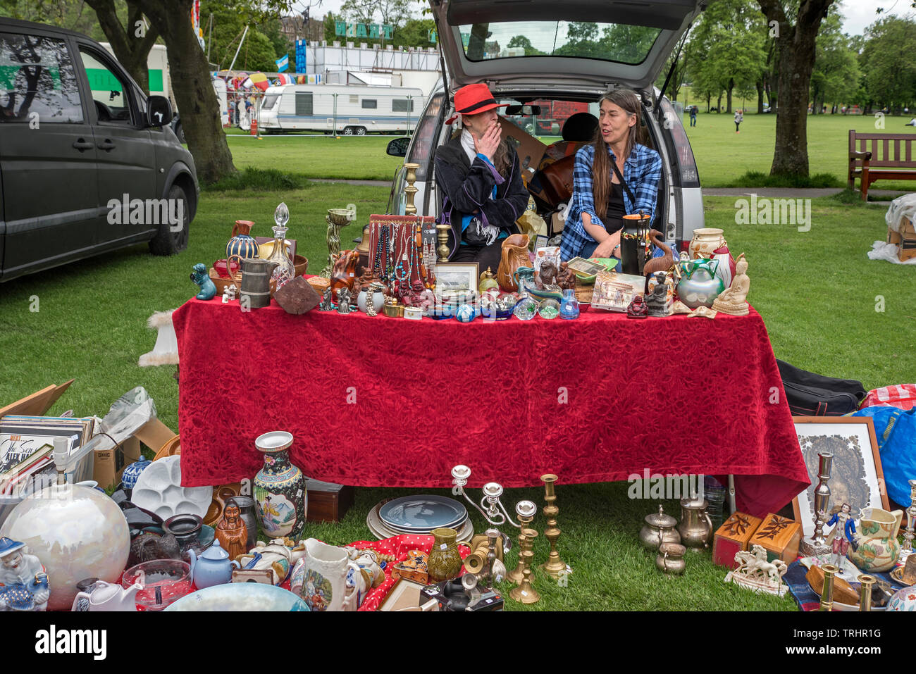 Car boot stalls hi-res stock photography and images - Alamy