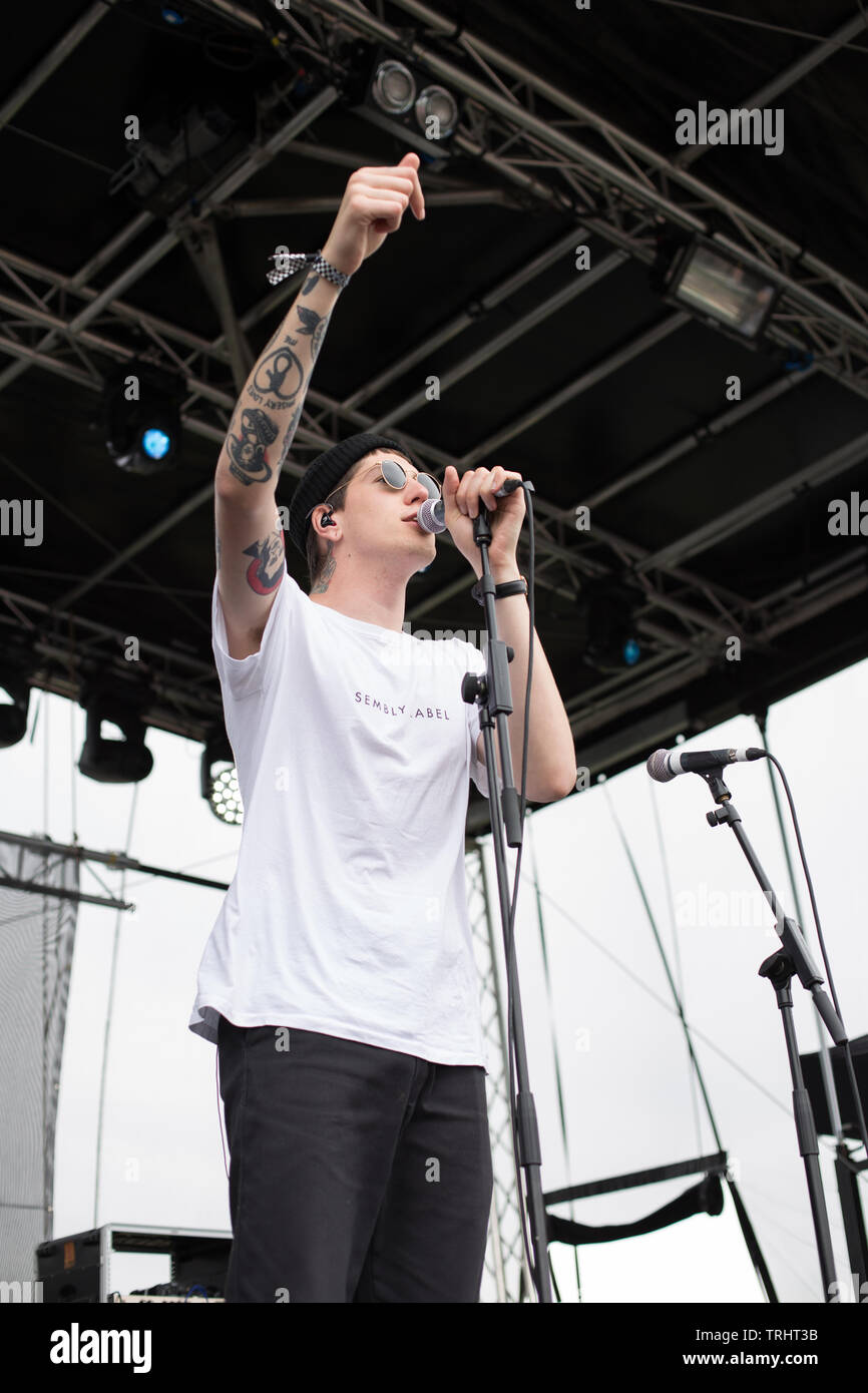 trophy eyes live at slam dunk festival 2019 Stock Photo - Alamy
