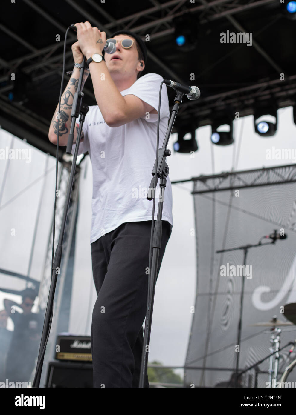 trophy eyes live at slam dunk festival 2019 Stock Photo - Alamy