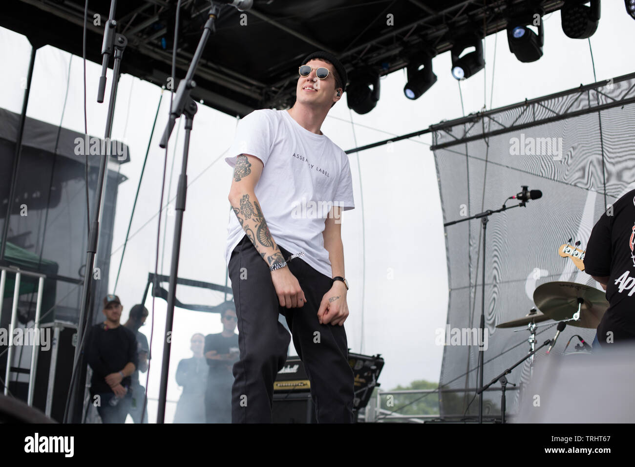 trophy eyes live at slam dunk festival 2019 Stock Photo - Alamy