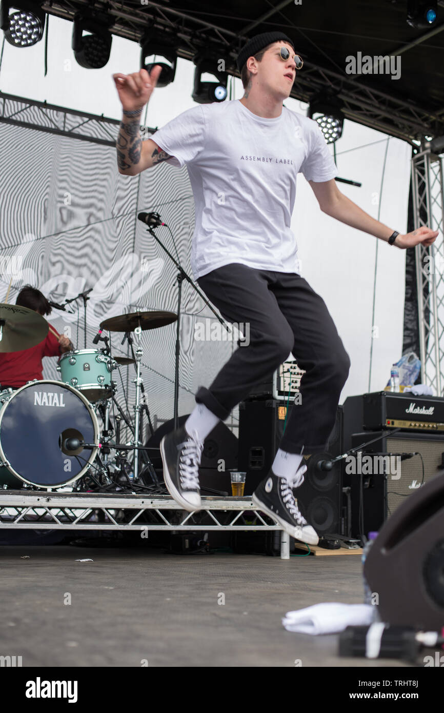 trophy eyes live at slam dunk festival 2019 Stock Photo - Alamy