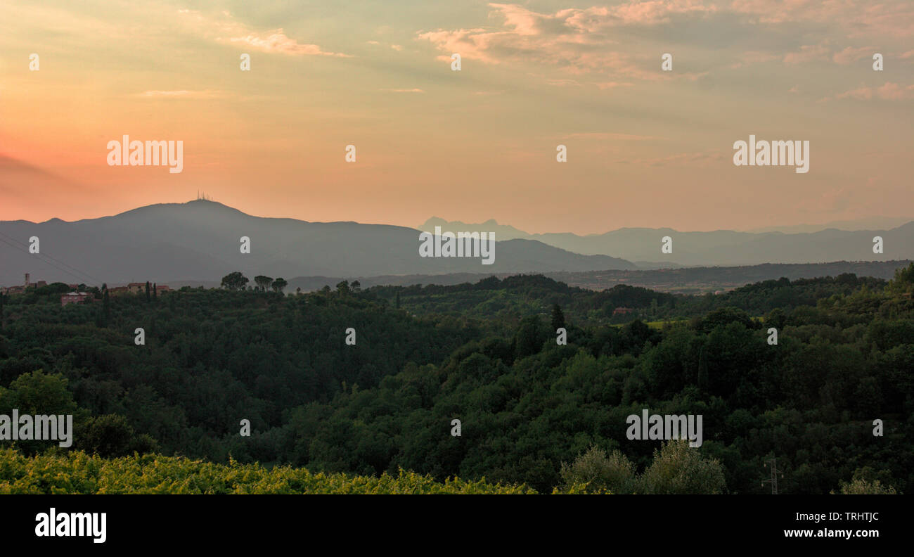 Sunset in italy hi-res stock photography and images - Alamy