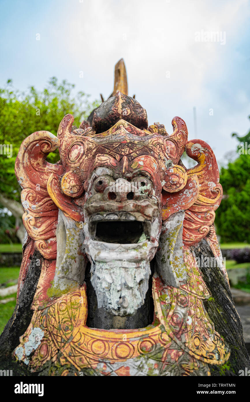 Traditional balinese demon statue Stock Photo - Alamy