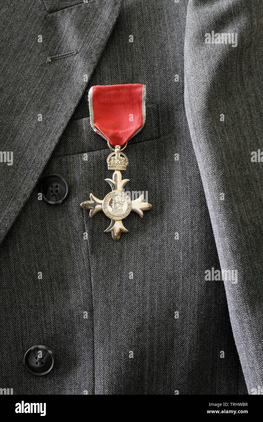 Mbe medal hi-res stock photography and images - Alamy