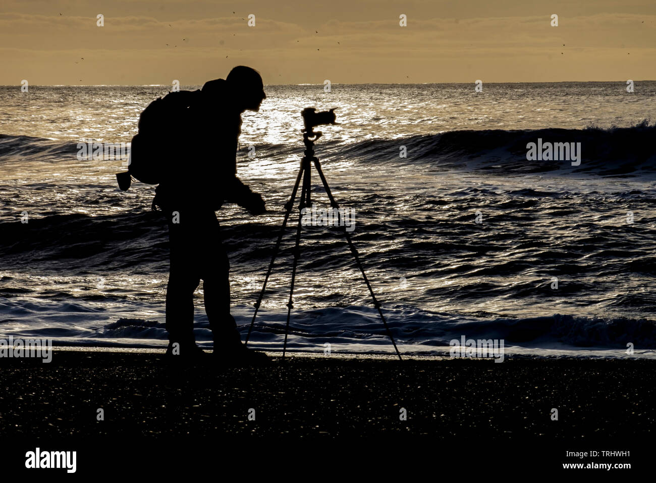 Iceland northern lights photographer hi-res stock photography and ...