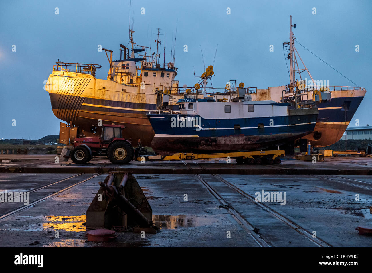 Reyjkavik harbour. Iceland Stock Photo - Alamy