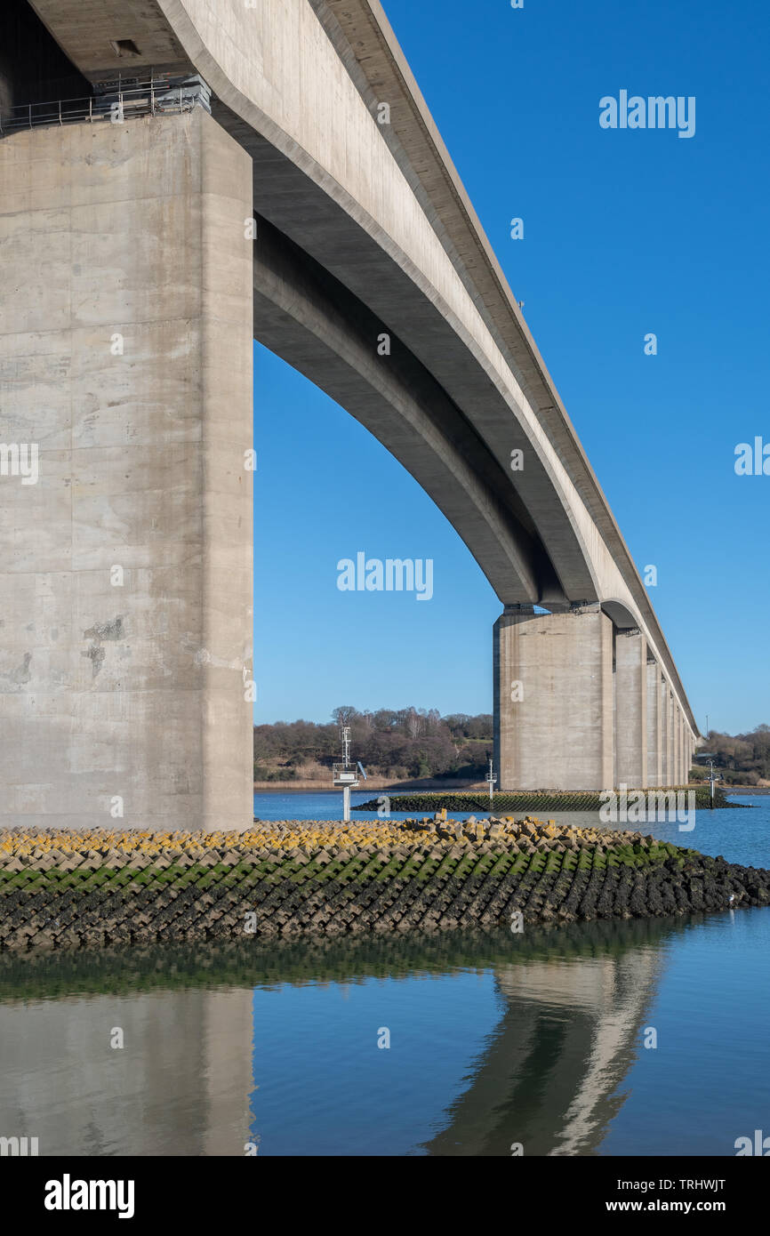 Orwell bridge hi-res stock photography and images - Alamy