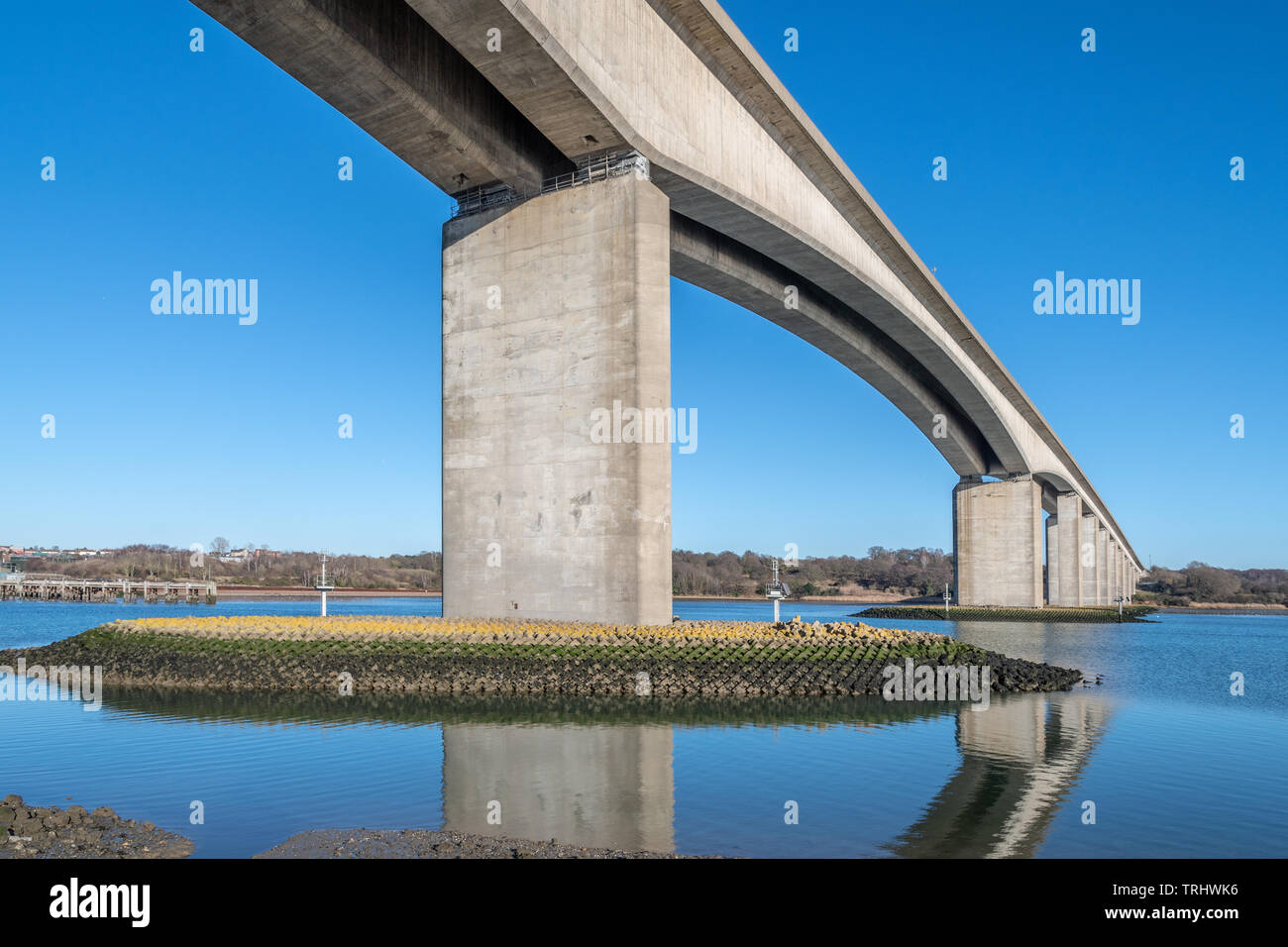 Orwell bridge hi-res stock photography and images - Alamy