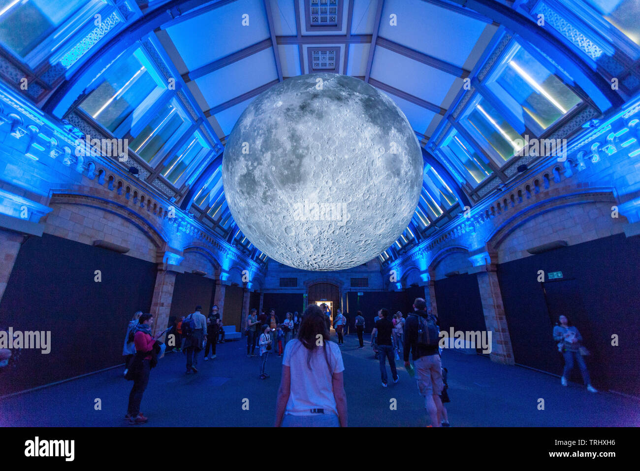 Museum of the Moon is an accurate scale model of the Moon by Luke ...