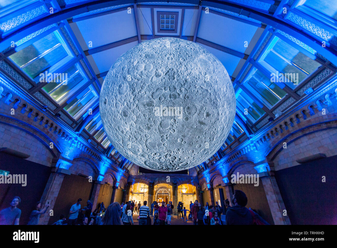 Museum of the Moon is an accurate scale model of the Moon by Luke ...