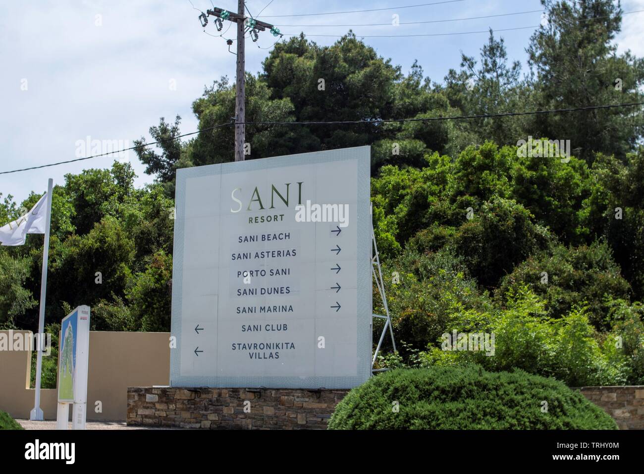 Kassandra beach greece sani hi-res stock photography and images - Alamy