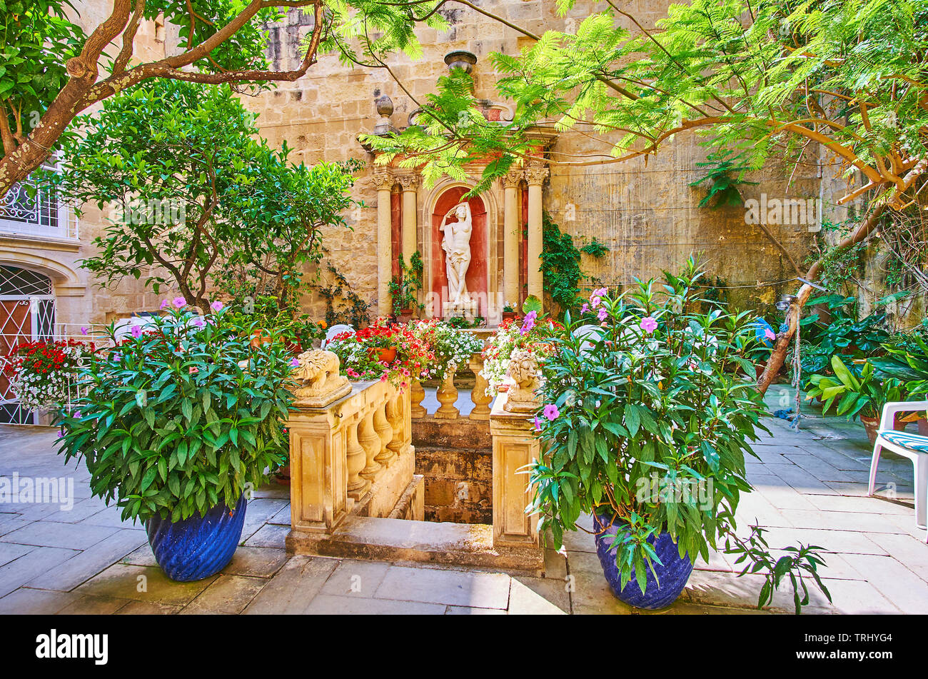 Casa rocca piccola malta hi-res stock photography and images - Alamy