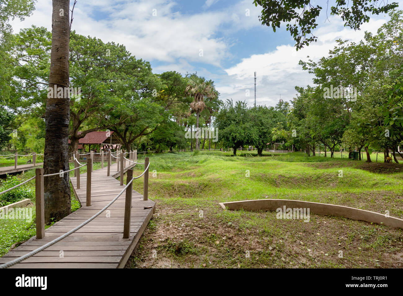 Choeung Ek Genocide Memorial at the Killing Fields, Phnom Penh ...