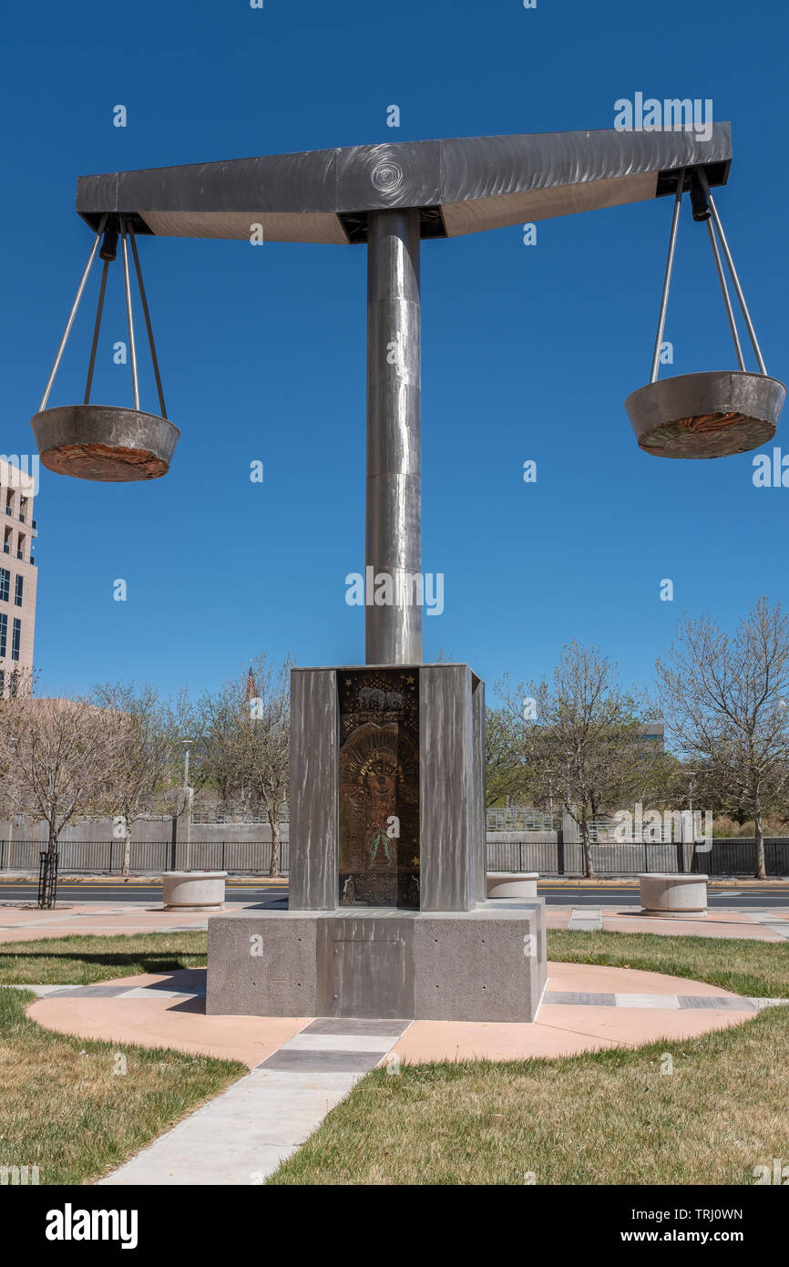 Albuquerques courthouse district hi-res stock photography and images ...