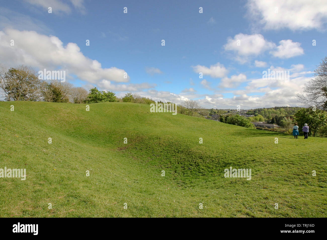 Anglo norman mound hi-res stock photography and images - Alamy