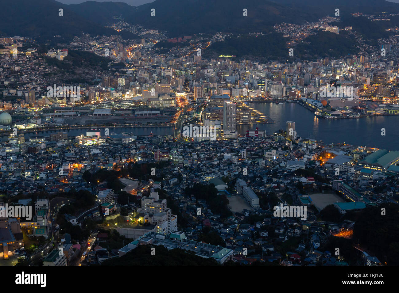 Nagasaki japan inasayama hi-res stock photography and images - Alamy