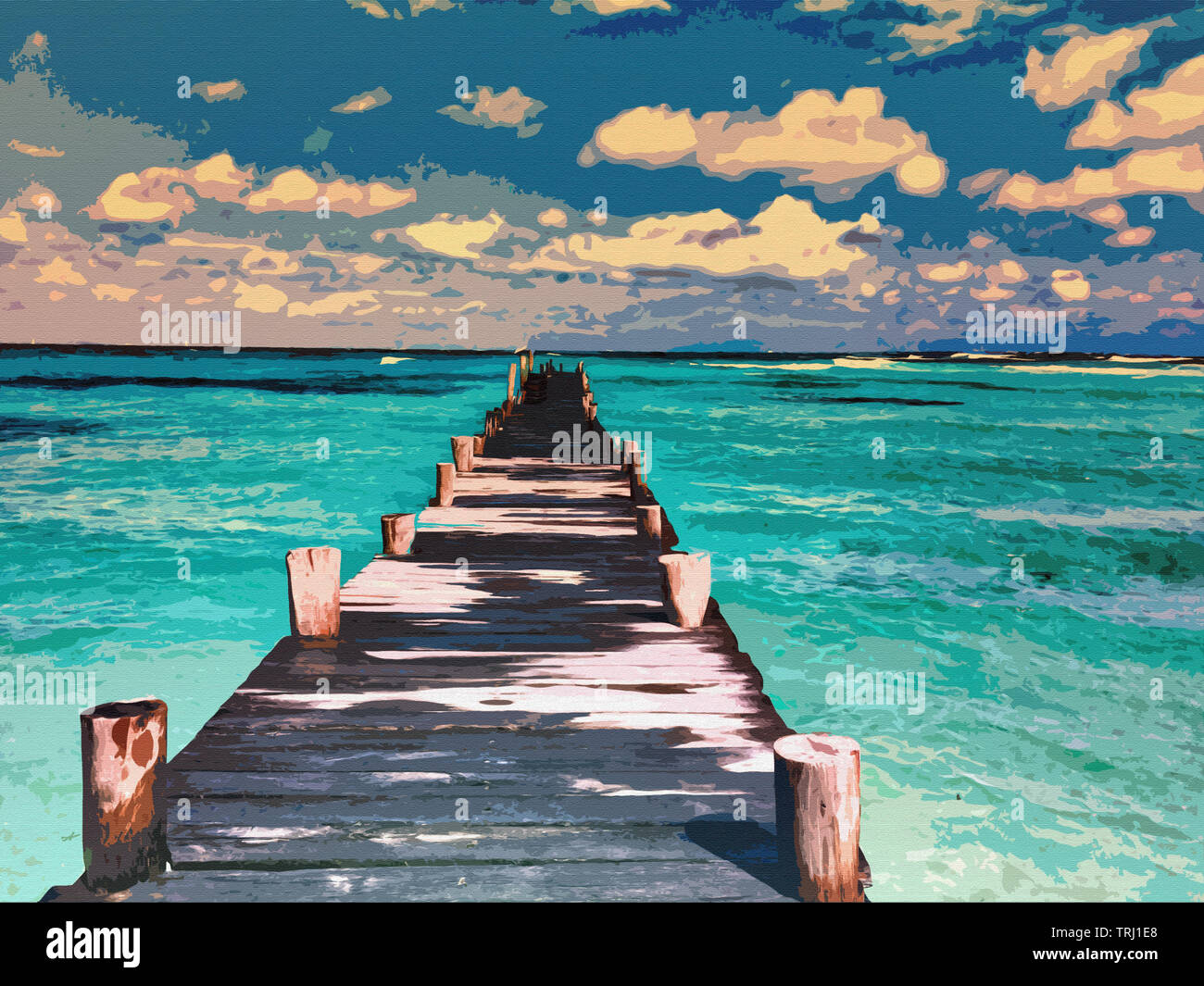 Breakwater groin dyke pier jetty hi-res stock photography and images ...