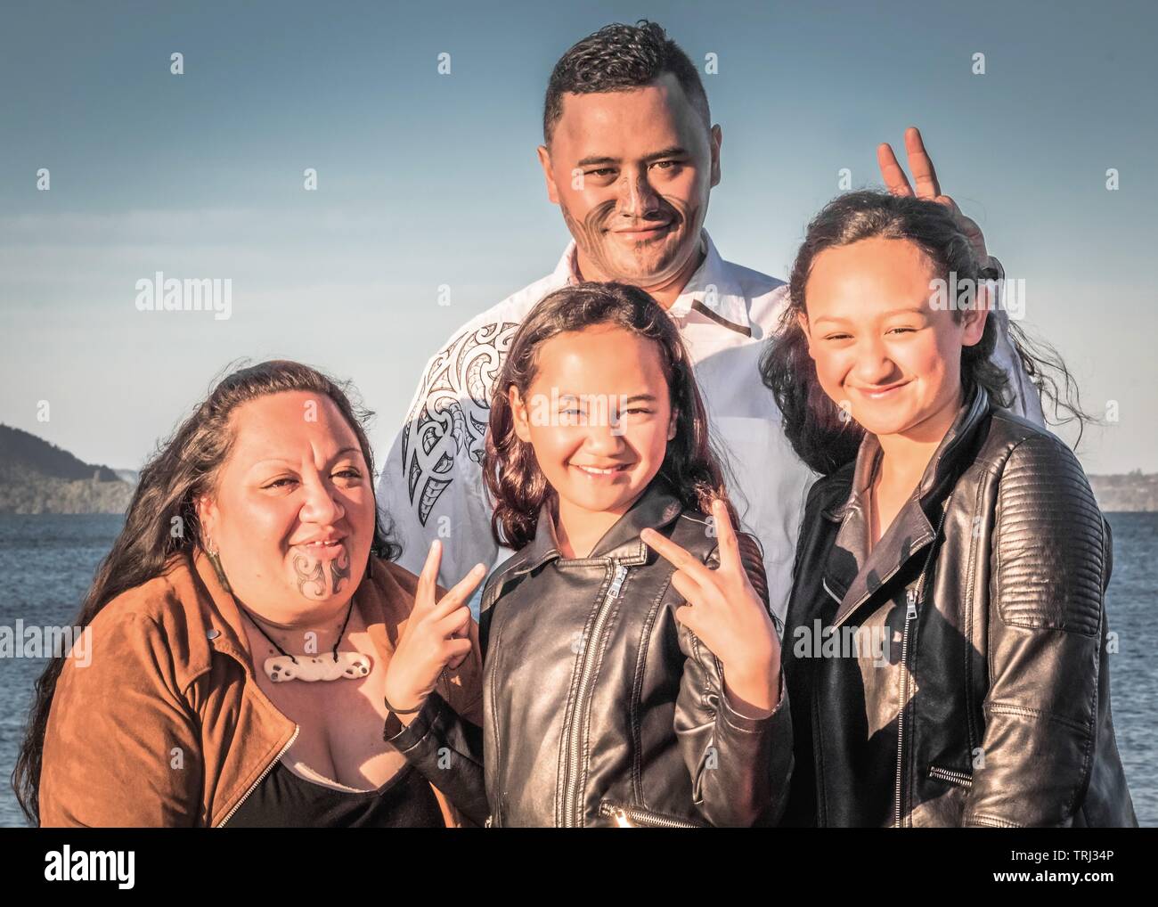 Maori children hi-res stock photography and images - Alamy