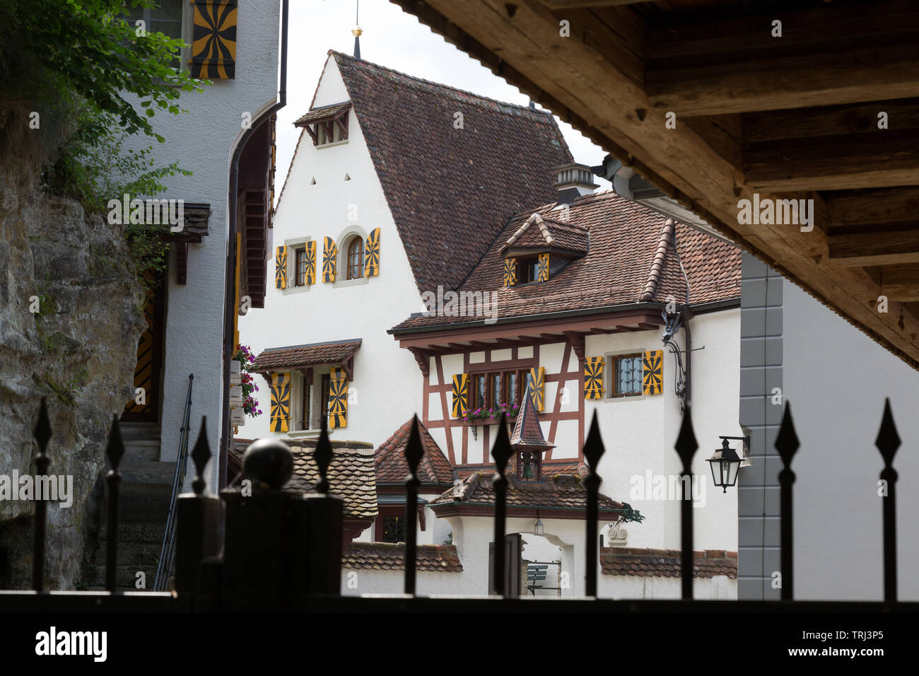 Trostburg Castle in Teufenthal, Aargau, Switzerland Stock Photo - Alamy