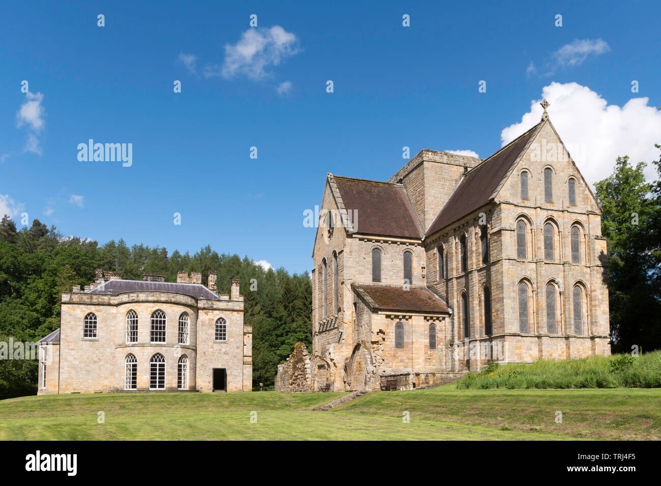 Brinkburn Priory Manor House and church, Longframlington ...