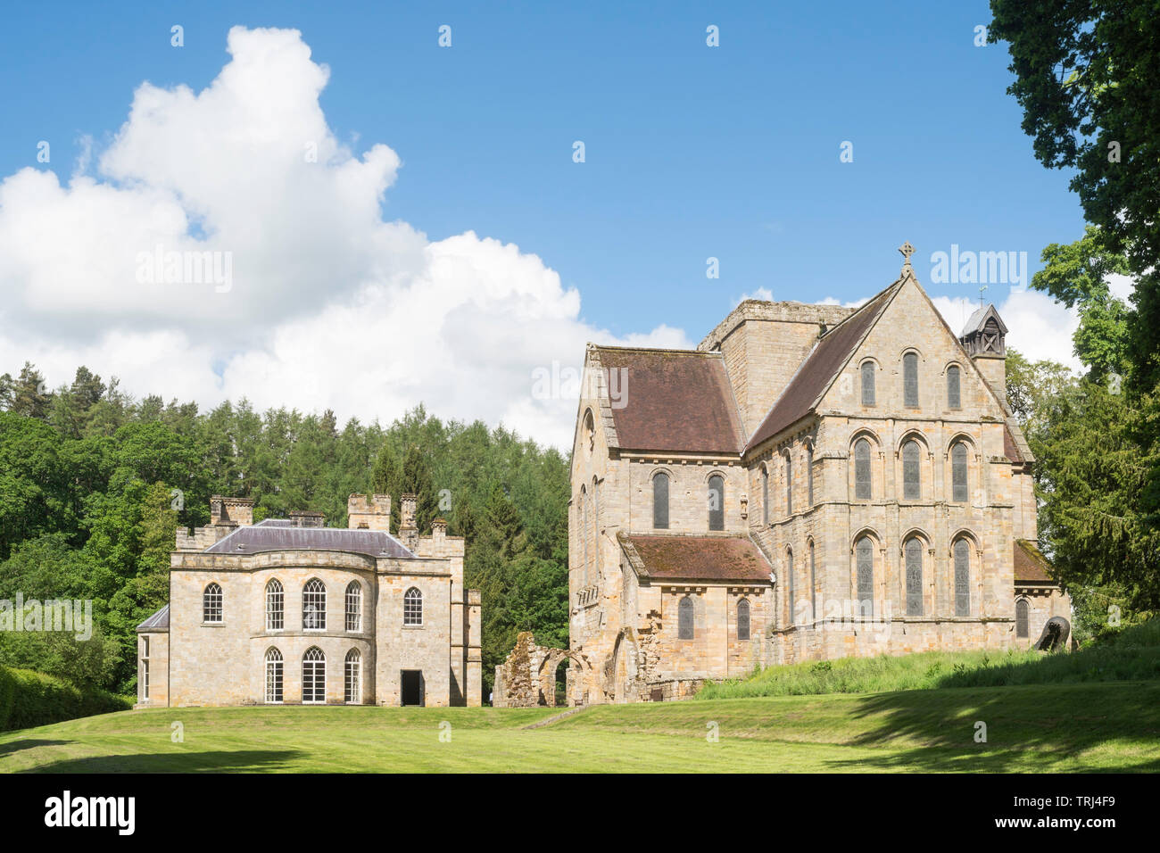 Brinkburn Priory Manor House and church, Longframlington ...