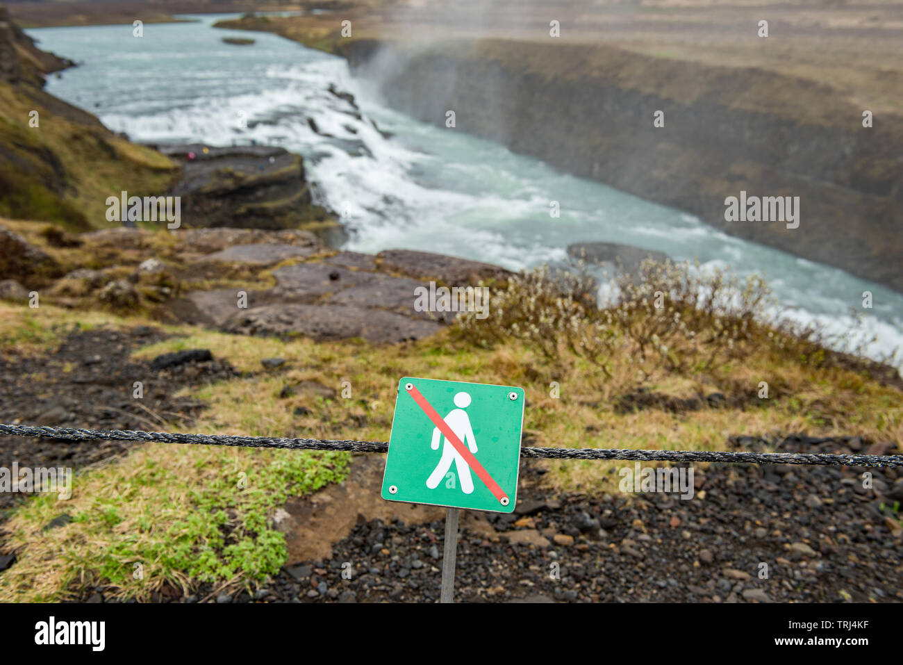 Breathtaking gullfoss waterfall hi-res stock photography and images - Alamy