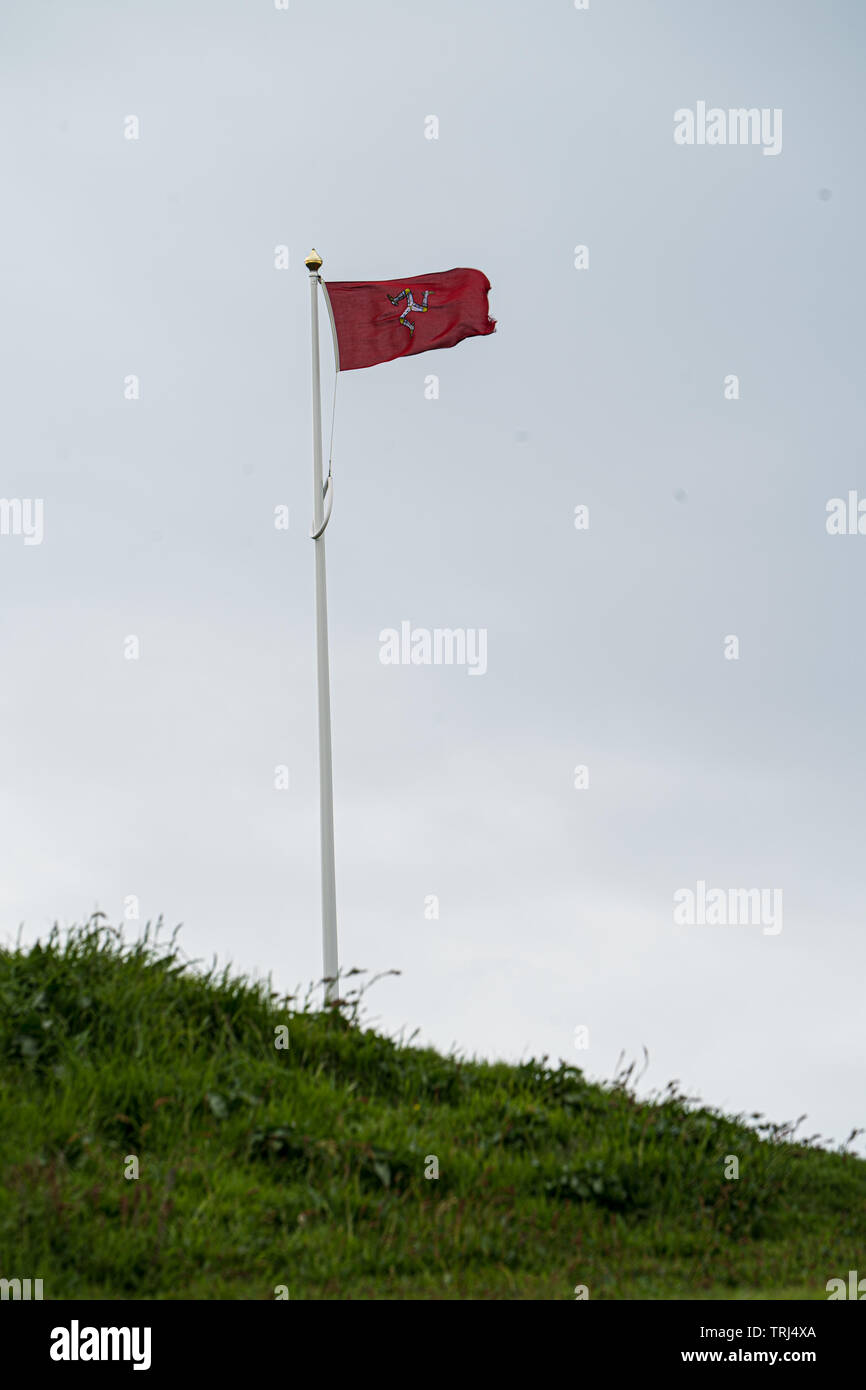 Isle of man emblem hi-res stock photography and images - Alamy